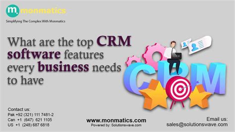 What Are The Top Crm Software Features Every Business Needs To Have