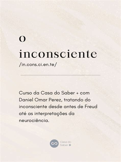 O Inconsciente Pdf Sigmund Freud Psicanálise