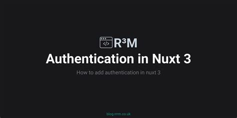 Authentication In Nuxt Dev Community