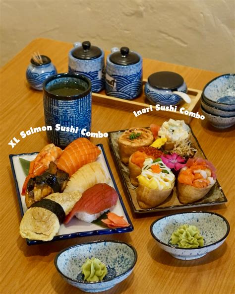四朤食堂 Four Wolf Canteen Lets Try Our Xl Salmon Sushi Combo 🥢 The One And Only Malacca‘s Xl