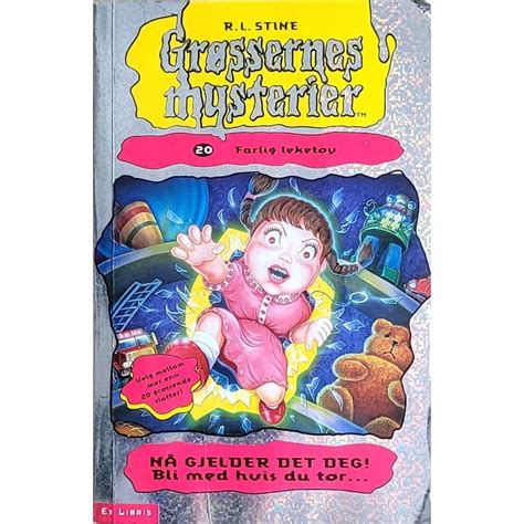 Grøssernes Mysterier 20 Farlig Leketøy Brukte Bøker Av Rl Stine