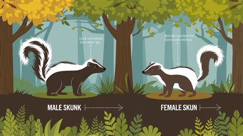 Male Vs Female Skunk How To Tell Gender Easily