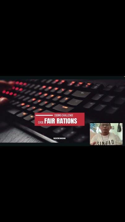 Coding Challenge Fair Rations Softwareengineer Backend