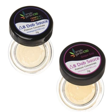 Delta 8 Thca And Thcp Concentrates Dab Sauces Simple Garden