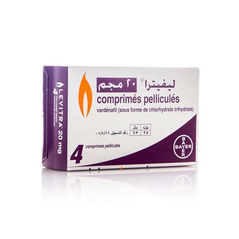 Levitra 20 Mg Tab 4s
