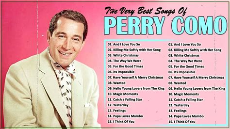Perry Como Greatest Hits Full Album The Best Songs Of Perry Como