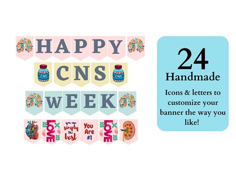 Cns Week Printable Banner Hand Drawn Clinical Nurse Specialist Sign