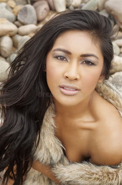 Beautiful Young Exotic Woman Stock Image Image Of Cosmetics Asian