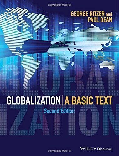 Globalization A Basic Text 2nd Edition Ronoski