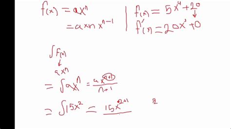 النظرية الاساسية في التفاضل والتكامل Youtube