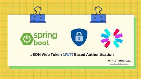 asitha muthumala on linkedin developing a json web token jwt authentication using spring security