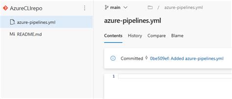 Unable To Create Pipeline Using Azure Devops Cli In Azure Devops Portal