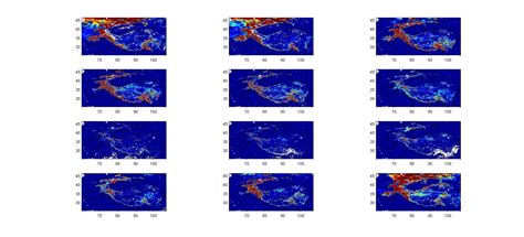 Climate Plotting Data Only Inside Polygon In Matlab Geographic