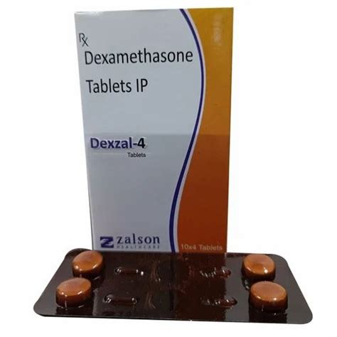 4 Mg Dexamethasone Tablet Ip At ₹ 200 Box In Surat Id 2849618470612