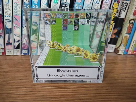 Generation Ninetales Ninetales 3d Diorama Cube Ninetales Handmade Crystal Diorama Cube