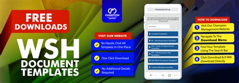 Wsh Document Template Library All Templates In One Place Champion