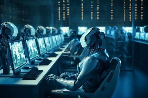 Premium Ai Image Robotic System Utilizing Multiple Computers Working