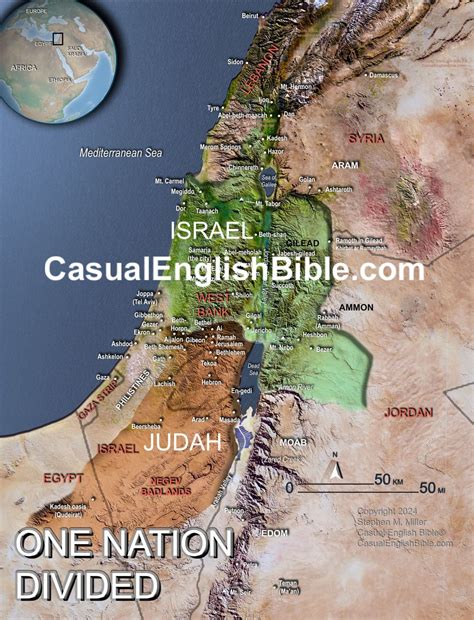 Israel And Judah One Nation Divided Casual English Bible