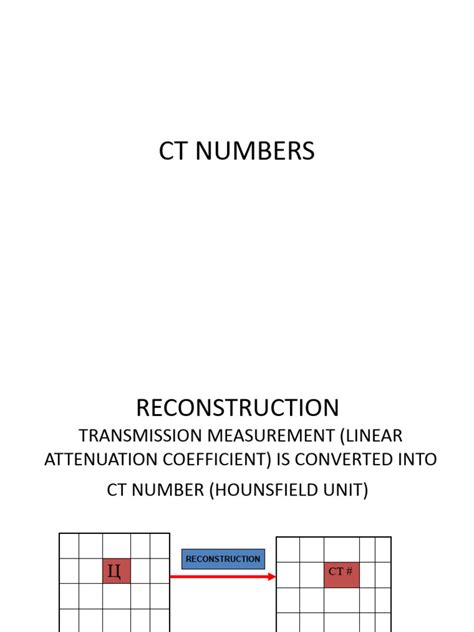 Ct Numbers Pdf Ct Scan Imaging