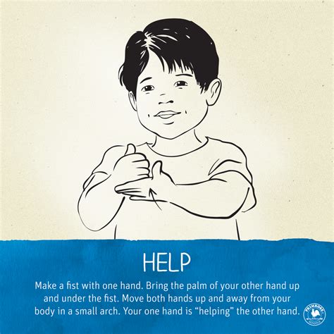 Sign Language Help Sign At Richard Dolan Blog