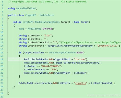 Ue4 Could Not Find Definition For Module Cryptopp Csdn博客