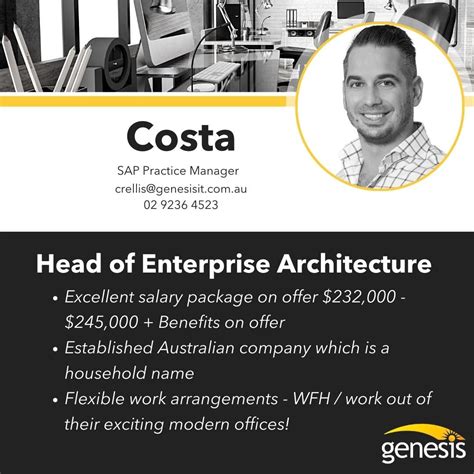 genesis it recruitment on linkedin enterprisearchitecture enterprisearchitect
