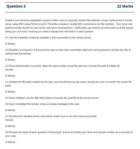 Solved Create A Command Line Application Project To Allow