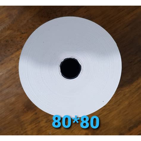 Thermal Paper 80mm X 80mm Used For Pos 80mm Thermal Printer Shopee