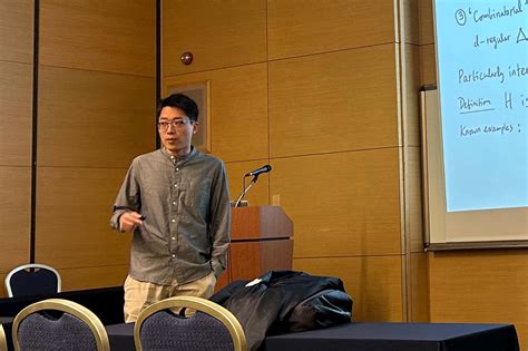 Nika Salia Organized A Special Session Extremal Combinatorics Methods And Applications At The