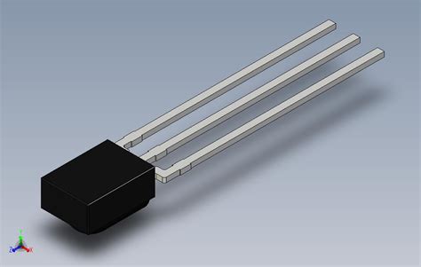红外接收器小型广播包step模型图纸免费下载 懒石网