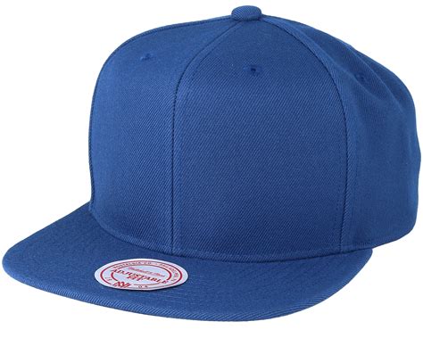 Blank Blue Snapback Mitchell And Ness Caps
