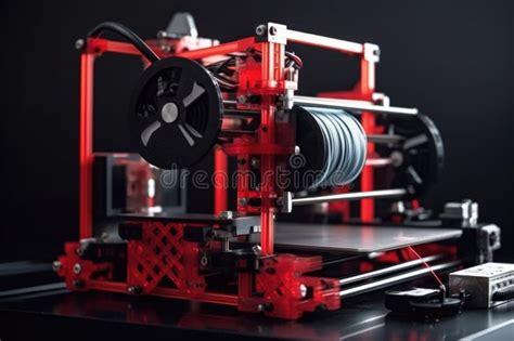 Nervous System Of 3d Printer With Microprocessors And Servomotors For Precise Movements Stock