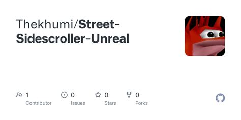 Github Thekhumistreet Sidescroller Unreal