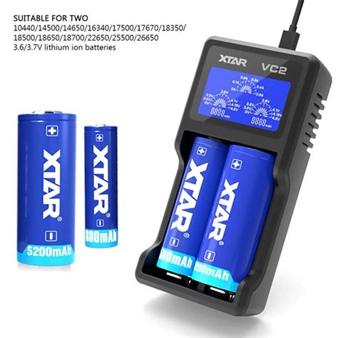 Cargador Xtar Infi Ray 2 Baterías — Magnum