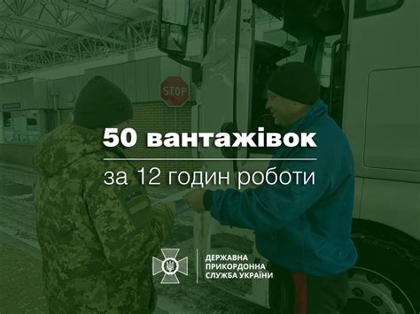 🚛 50 ВАНТАЖІВОК ЗА 12 ГОДИН РОБОТИ Результати оформлення ваговозів у пункті пропуску «Угринів