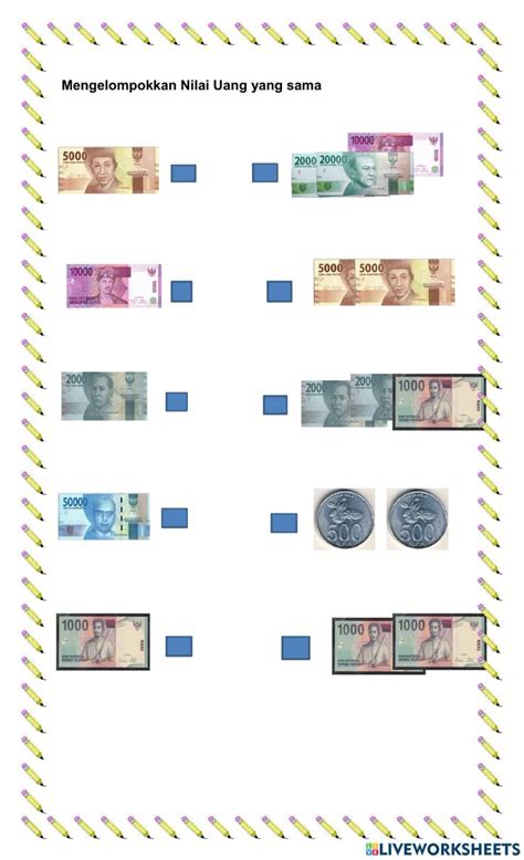 Worksheet Currency