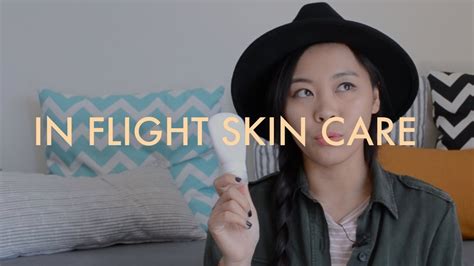 In Flight Skincare And Makeup Bag 长途飞行机舱护肤and化妆洗漱包 Youtube
