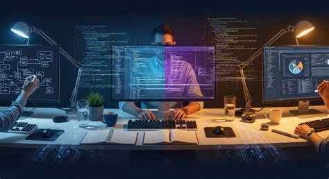 Free Collaborative Coding Environment Image Download At Stockcake