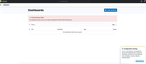 Kibana Fetching Listing Failed · Issue 915 · Telekom Securitytpotce · Github