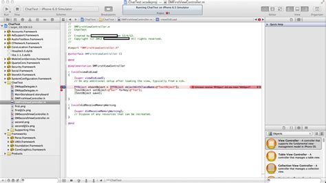 Ios Making A Chat App In Xcode Stack Overflow
