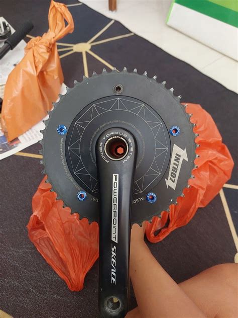 Skeace powerpoint crankset, Sports Equipment, Bicycles & Parts, Parts ...