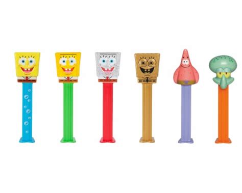 Pez Spongebob Candy Dispenser Assorted 1 Ct Kroger