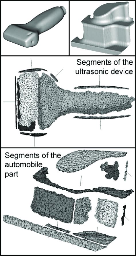 Two Example Objects Smoothed Triangle Meshes An Clinical Ultrasonic Download Scientific