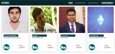 GitHub AAYUSH GUPTA Coder NFT World NFT World Is A NFT Marketplace