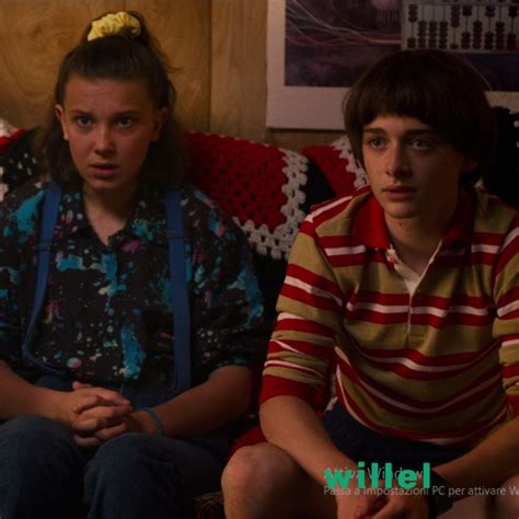 Eleven And Will Byers Stranger Things Will Byers Eleven Stranger Things