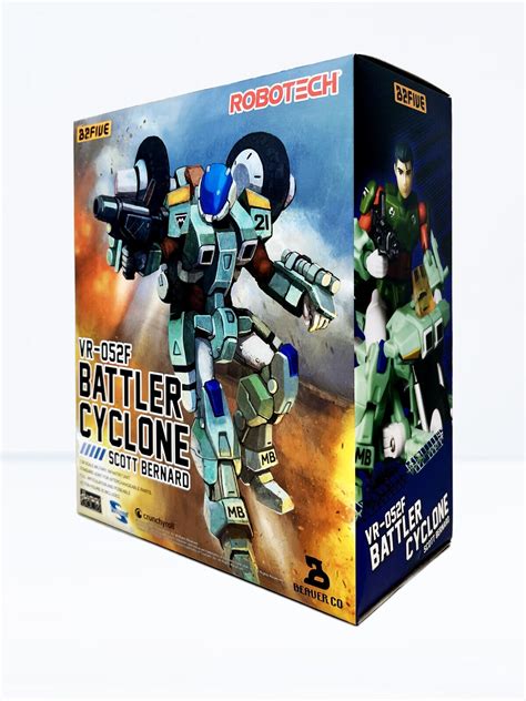 Robotech Scott Bernard Robotech Vr 052f Battler Cyclone Scott Bernard