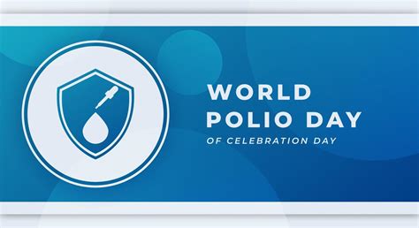 World Polio Day Celebration Vector Design Illustration For Background