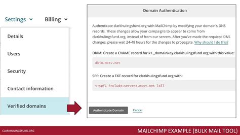 Authenticate Your Domain Youtube