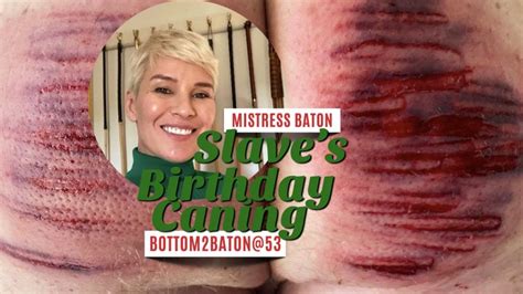 Slaves Birthday Caning Strafkamer Clips4sale