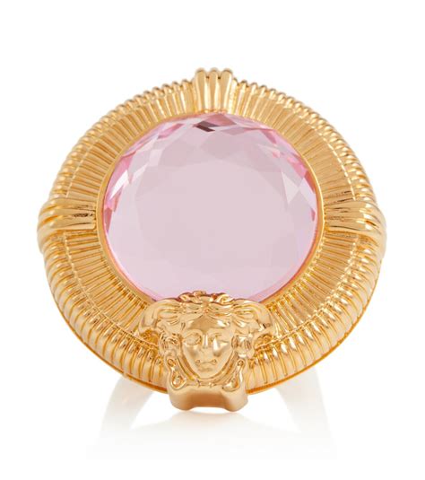 Versace Medusa Crystal Ring Versace